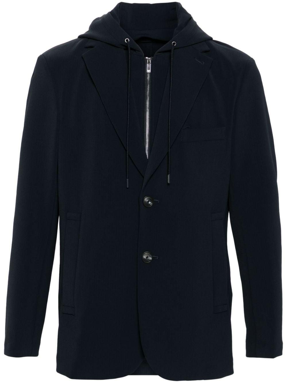 Emporio Armani Jackets in Blue for Men | Lyst