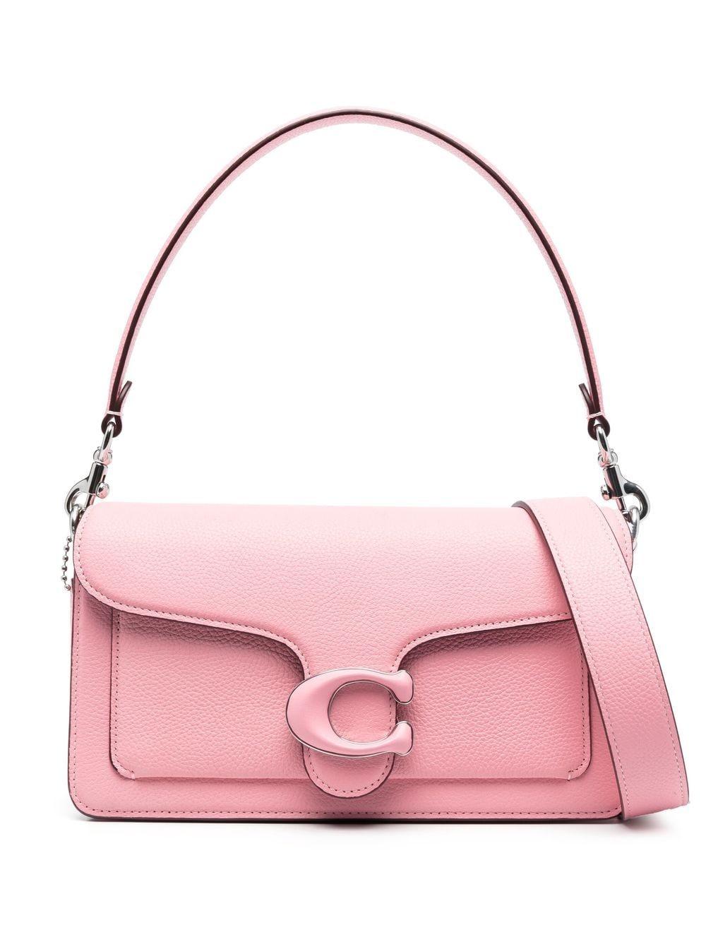 COACH Tabby 26 Leather Shoulder Bag in Pink | Lyst