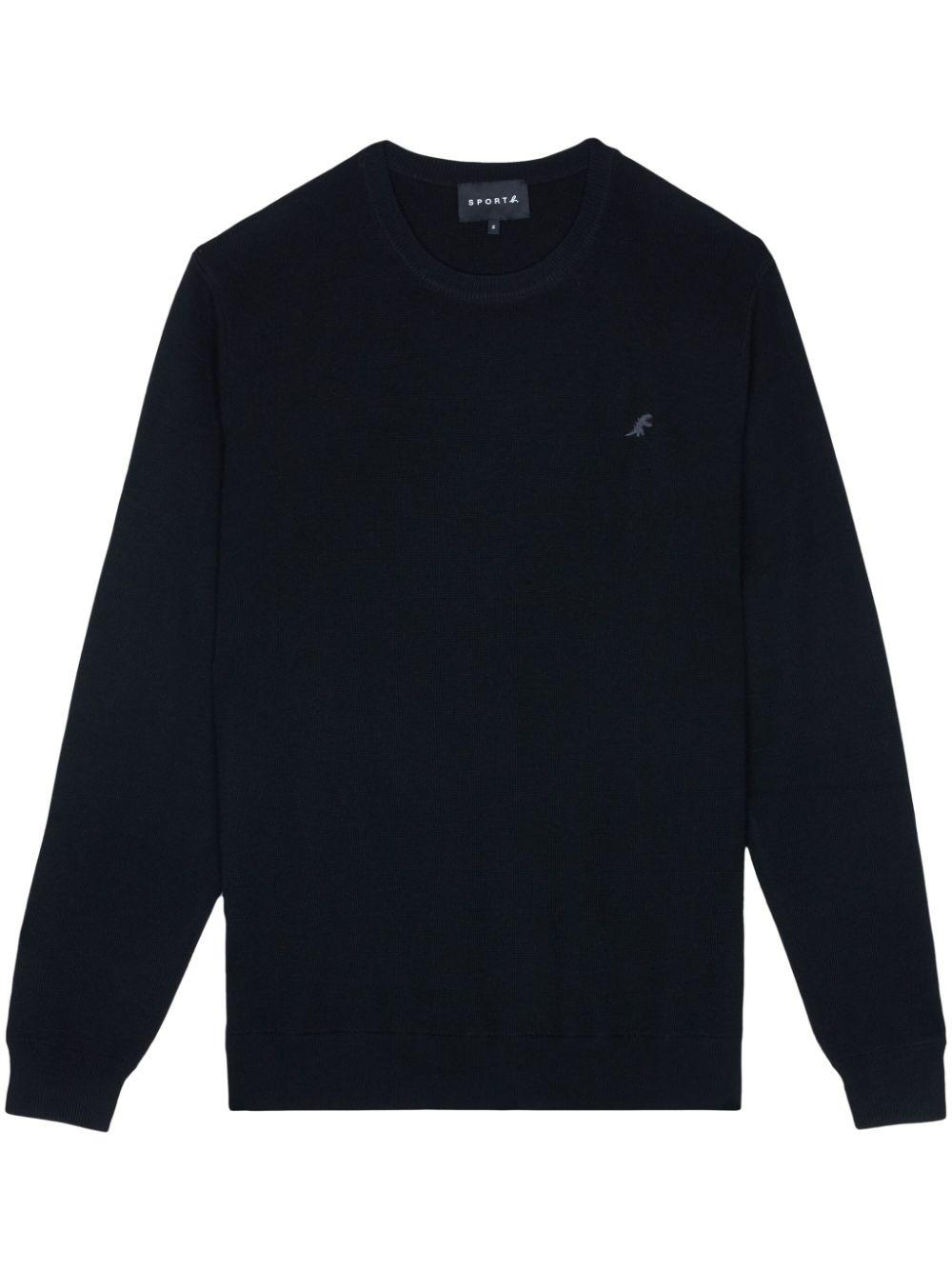 Moncler メンズ グレー コットンカシミア セーター セーター Moncler メンズ グレー コットンカシミア セーター セーター