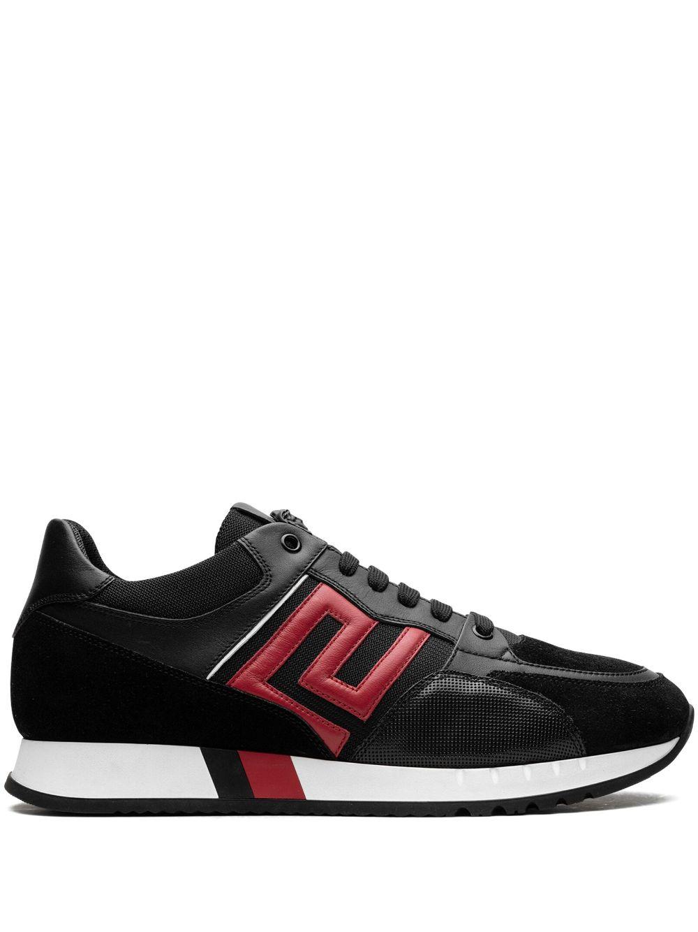 Versace Greek Key Contrast "" Sneakers in Black for Men | Lyst