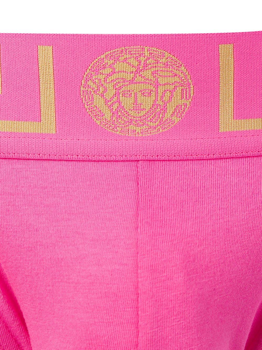 Versace Medusa Motif Jockstrap In Red For Men Lyst