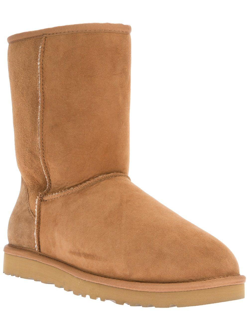 UGG Short Boot in Brown for Men | Lyst