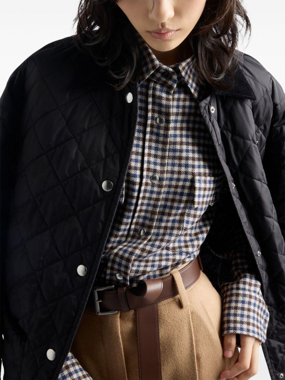 Prada レディース ブラック Light Re-nylon ジャケット ジャケット Prada レディース ブラック Light Re-nylon ジャケット ジャケット