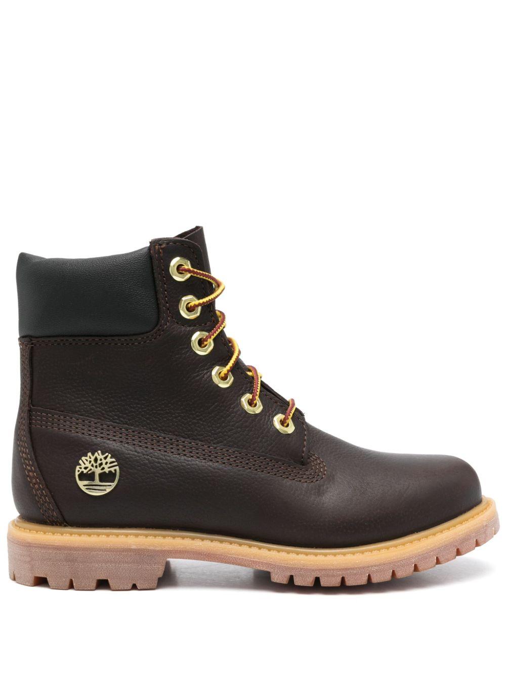 Timberland Premium Espresso Boots in Black | Lyst UK