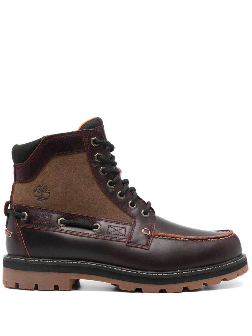 Timberland Britton Road 7-Eye Boots in Brown for Men | Lyst