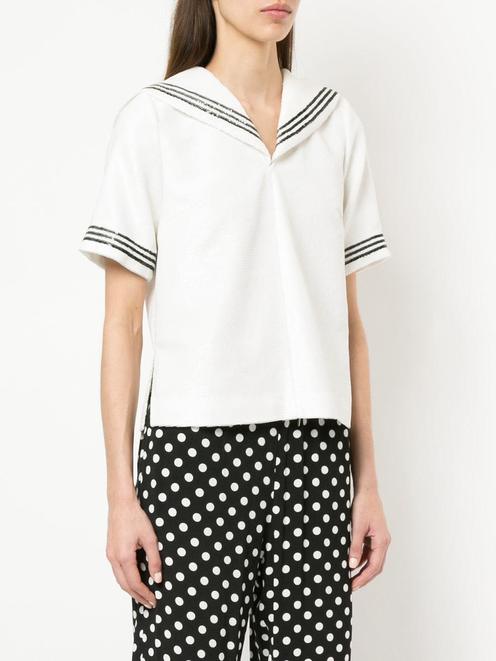 Sailor Collar Blouse