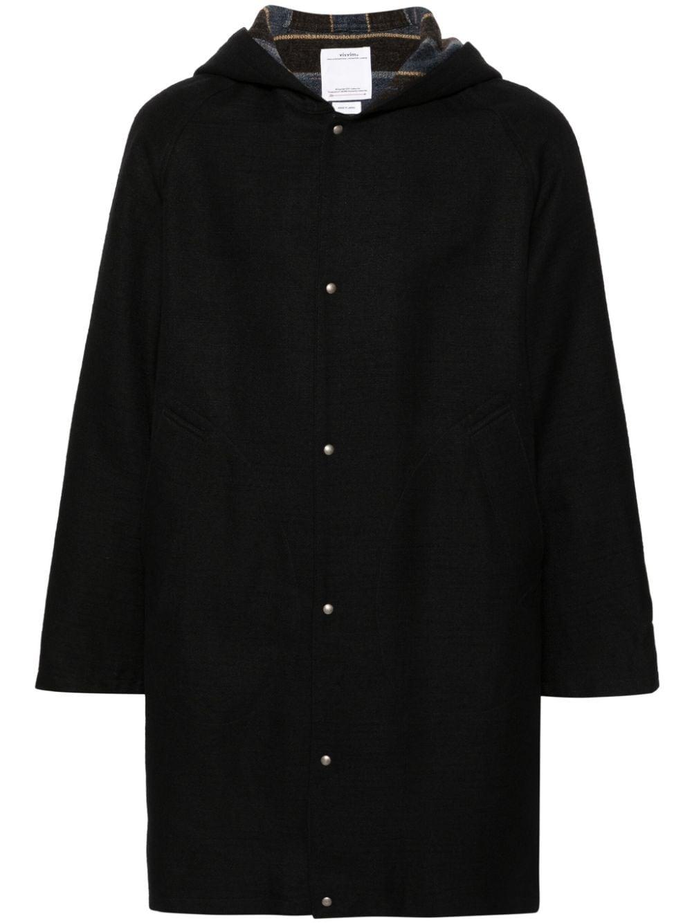 Visvim Connor Hoodie Coat in Black for Men | Lyst