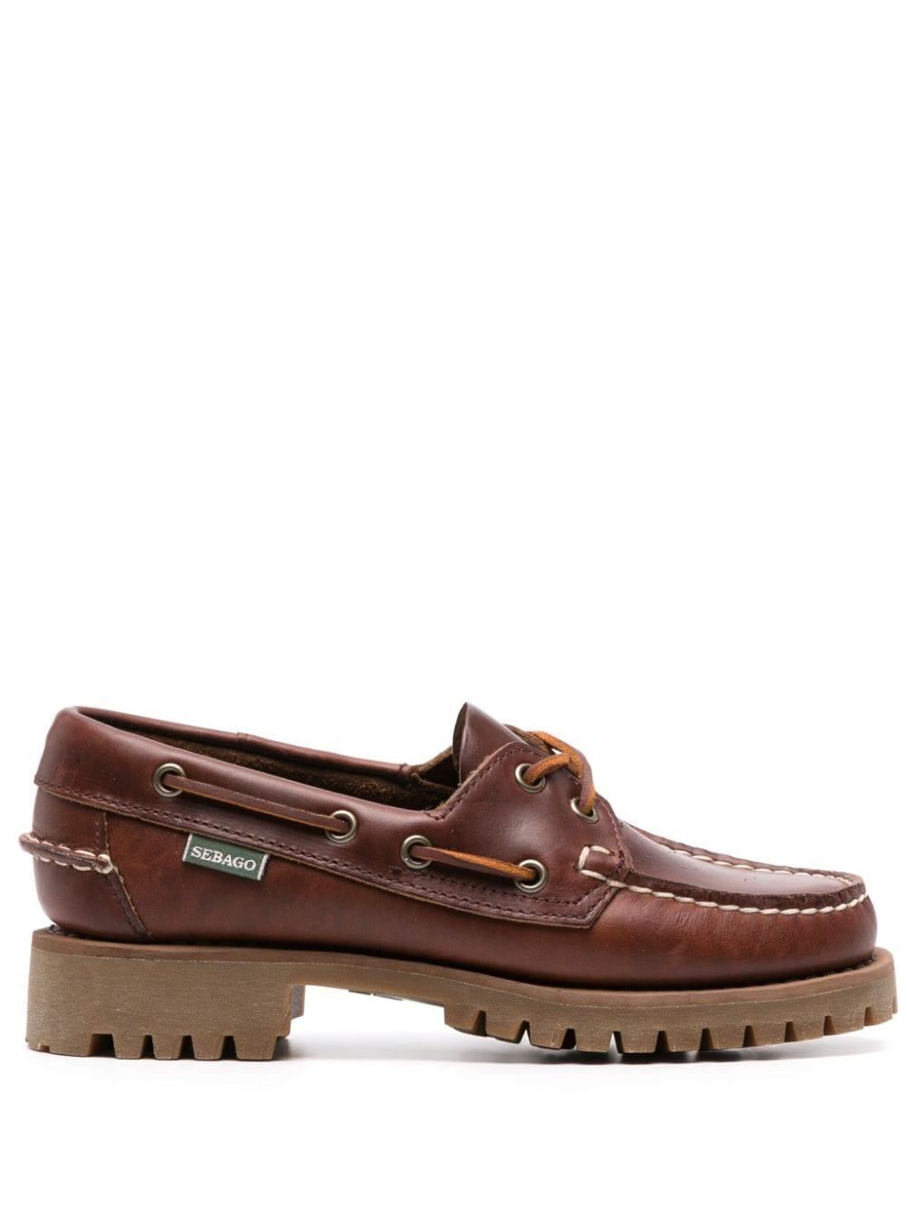Sebago Ranger Leather Oxfords in Brown | Lyst