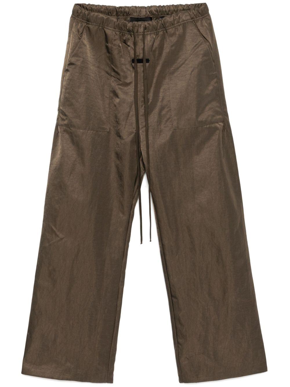 Fear Of God Essentials Textured Utility Pants in Brown for Men | Lyst