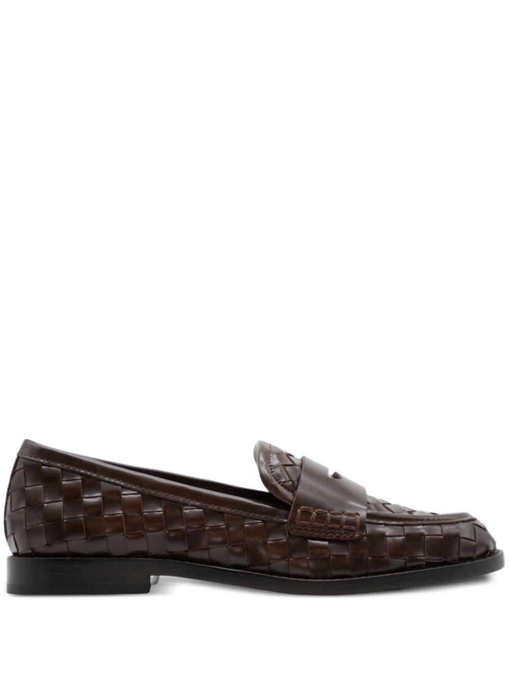 Loeffler Randall Rachel Loafers in Brown | Lyst