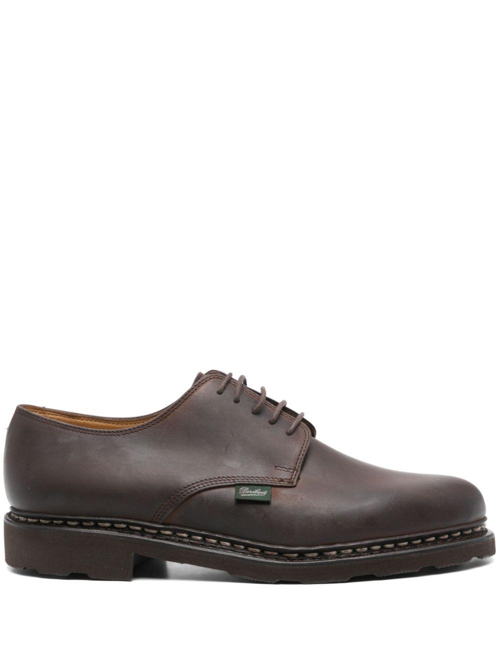Paraboot Arles Derby Shoes in Brown for Men | Lyst