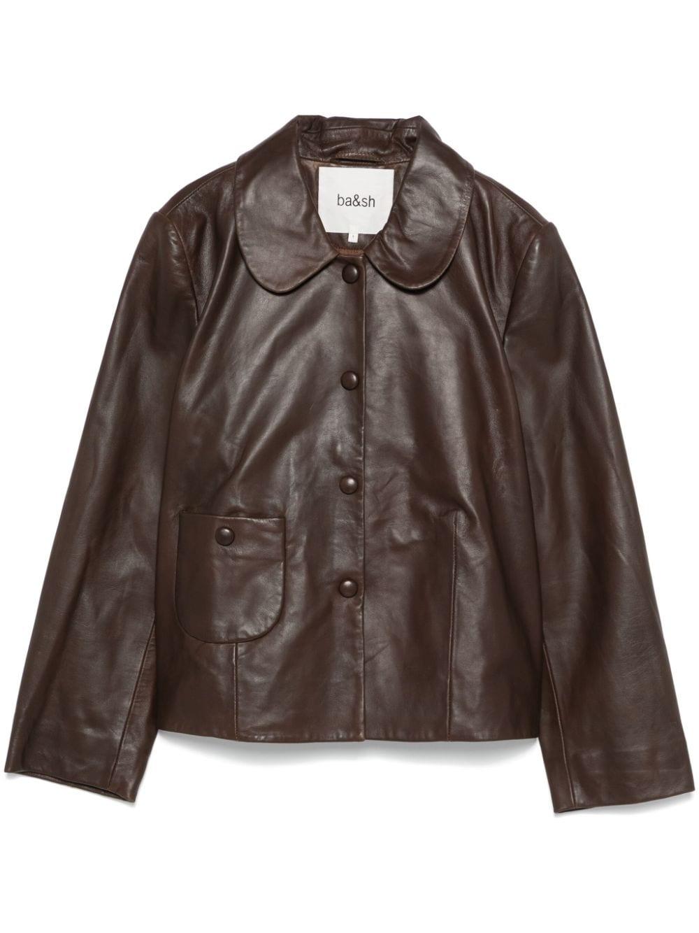 Ba&sh Milos Jacket in Brown | Lyst