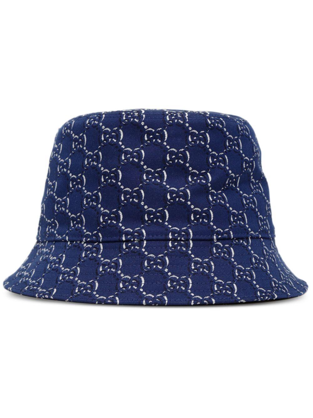 Gucci Gg Bucket Hat in Blue for Men | Lyst UK
