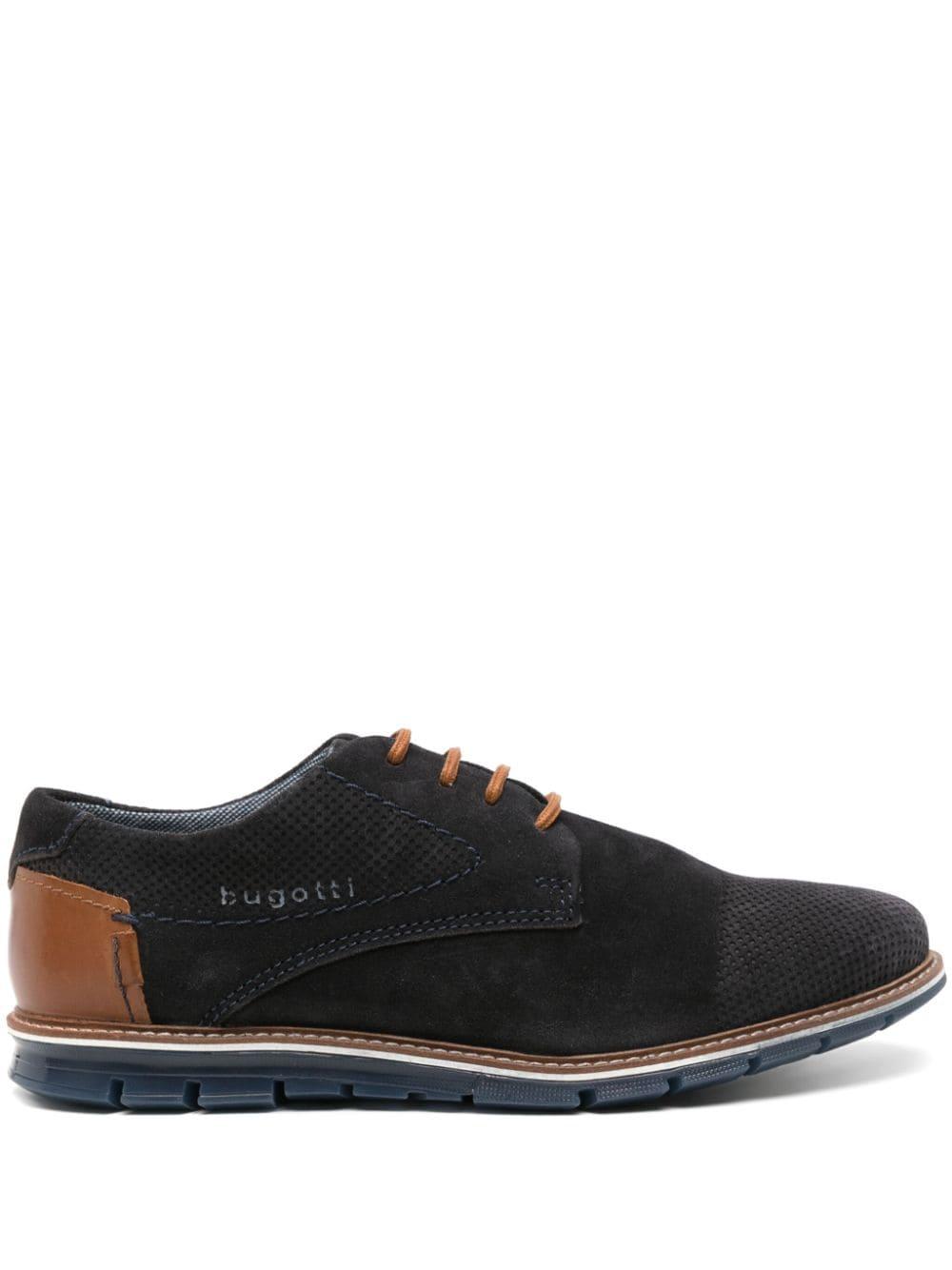 Bugatti Simone Panelled Boat Shoes in Black for Men | Lyst UK