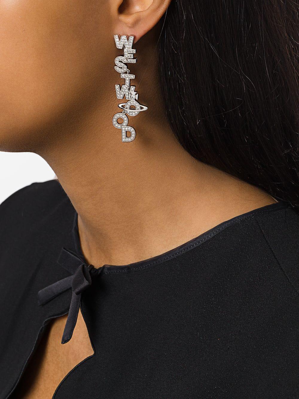 large vivienne westwood earrings