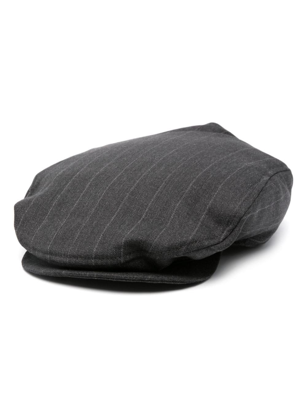 VAQUERA Pinstripe-Pattern Cap in Grey | Lyst UK