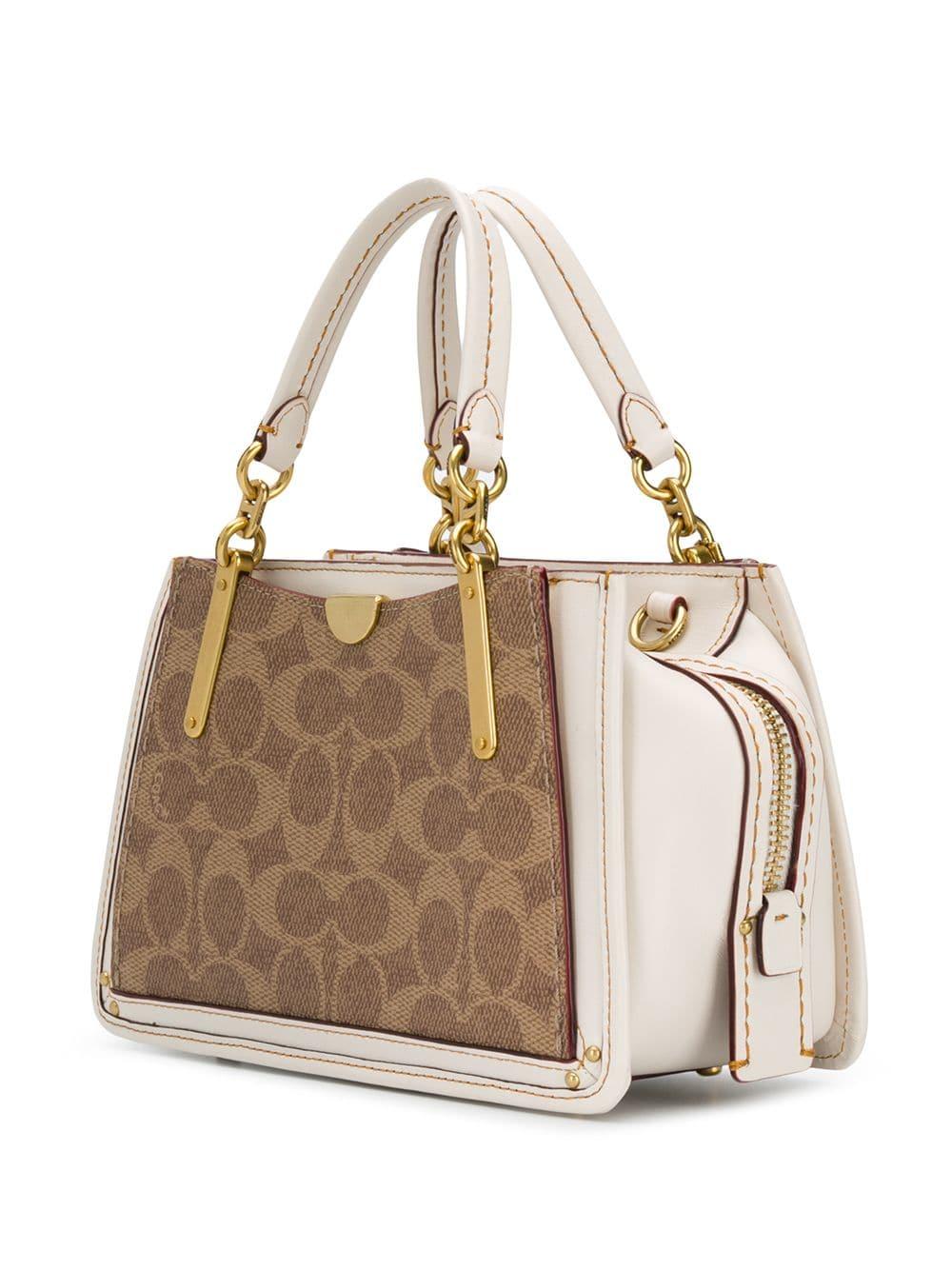 Coach Dreamer Shoulder Bag White | semashow.com