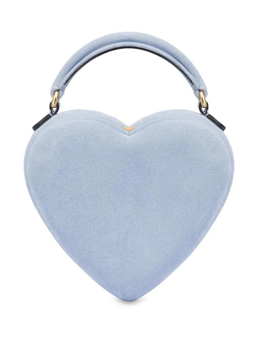 Moschino Heart-Shaped Tote Bag in Blue | Lyst UK