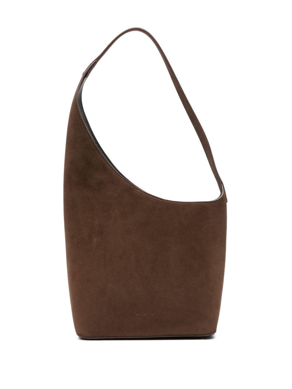 Aesther Ekme Demi Lune Shoulder Bag in Brown | Lyst UK