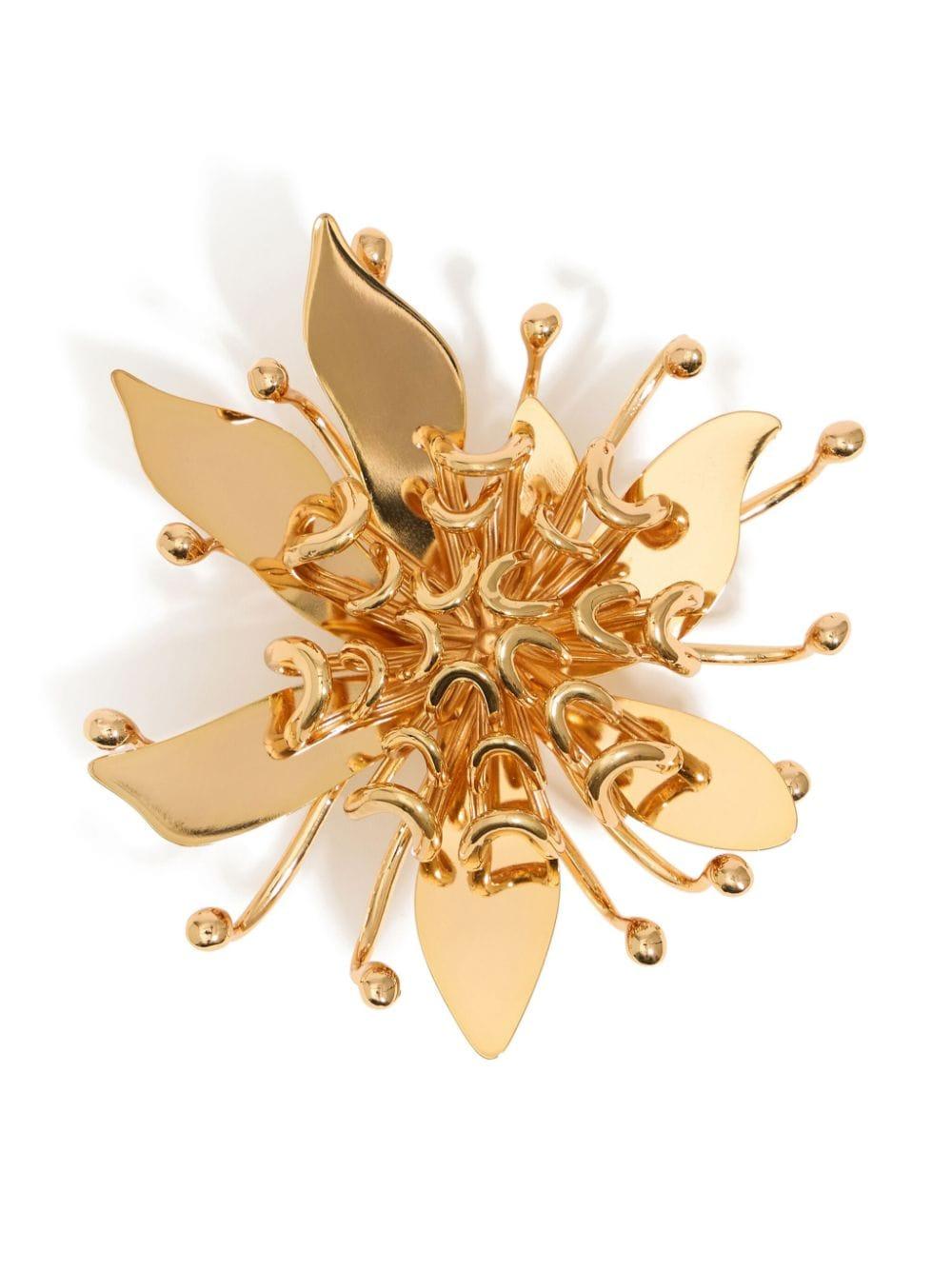 Bimba Y Lola Chrysanthemum Charm in Metallic | Lyst UK