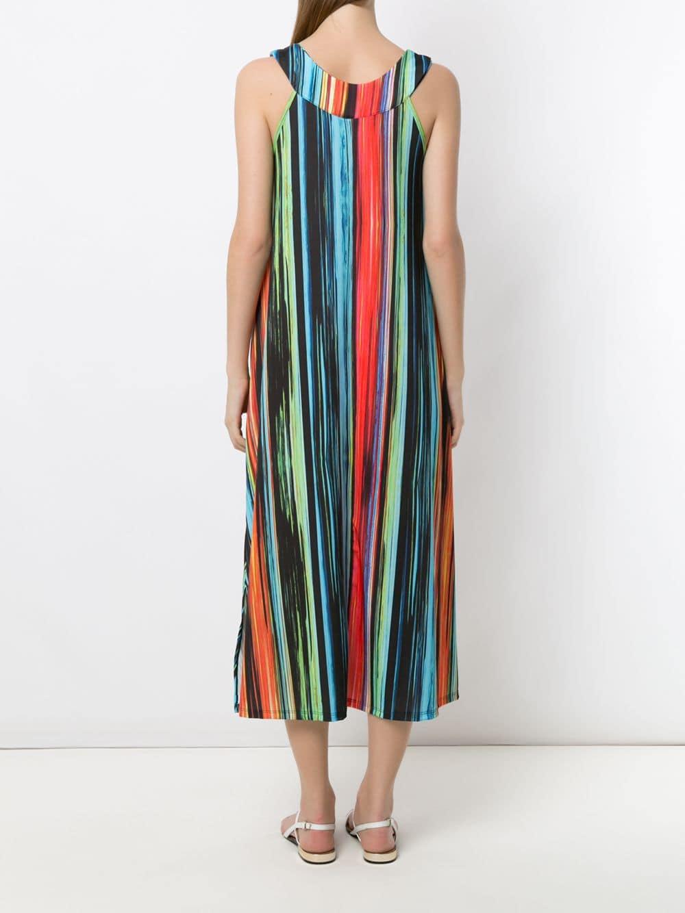 Lygia & Nanny Synthetic Manati Midi Dress in Blue - Lyst