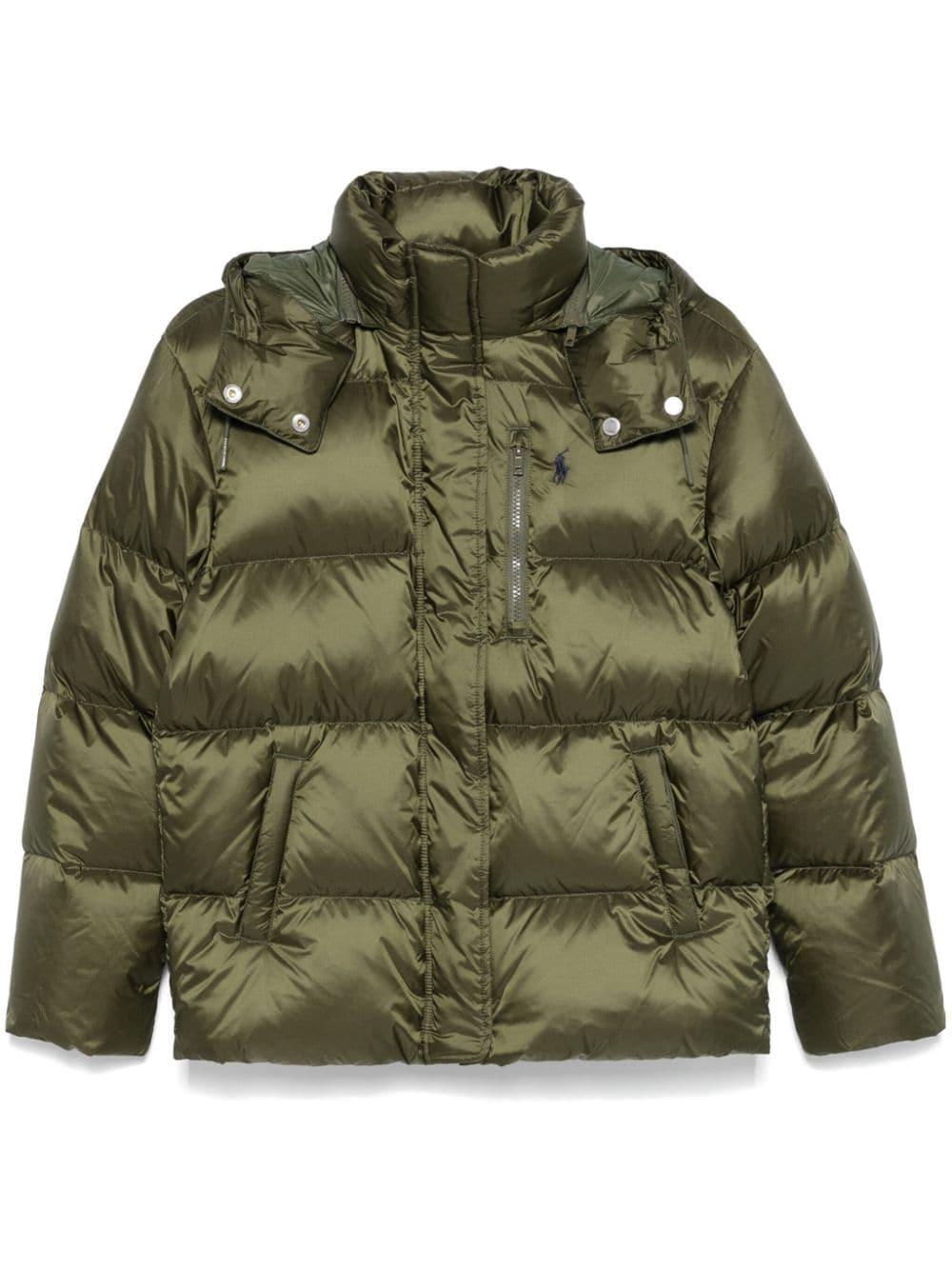 Polo Ralph Lauren Quilted Puffer Jacket in Green | Lyst
