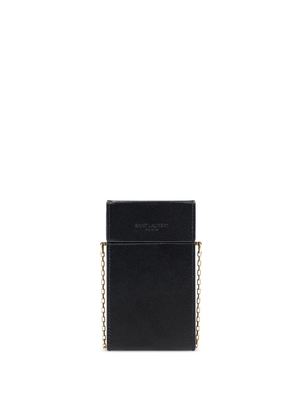 Saint Laurent Cigarette Case Bag in White | Lyst