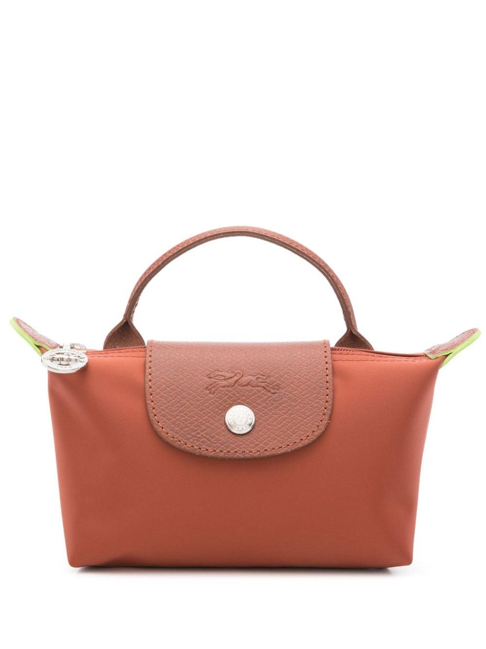 Longchamp Recycled Polyamide Canvas Mini Top-Handle Bag in Pink | Lyst UK