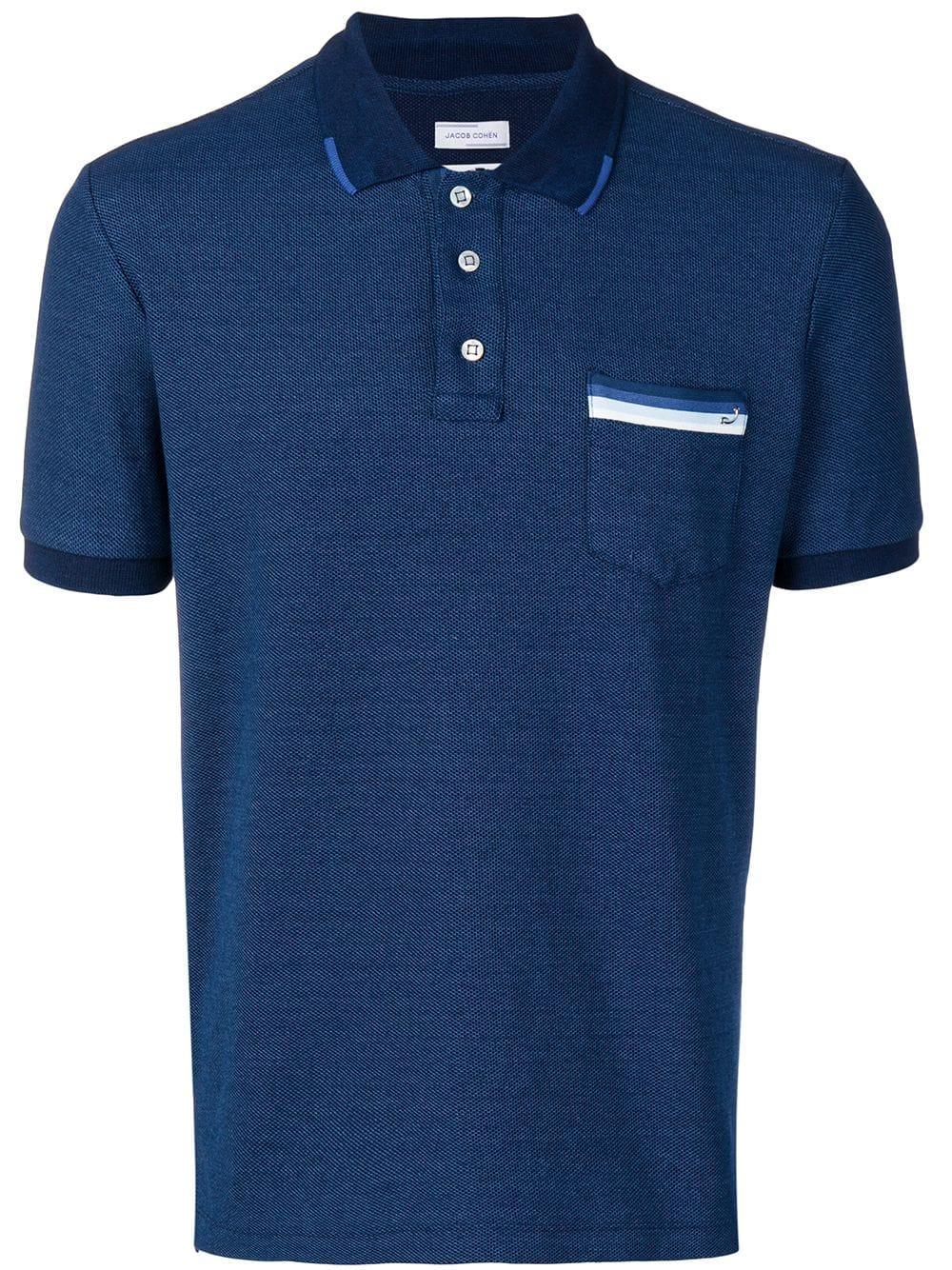 Jacob Cohen Polo Shirt in Blue for Men - Lyst
