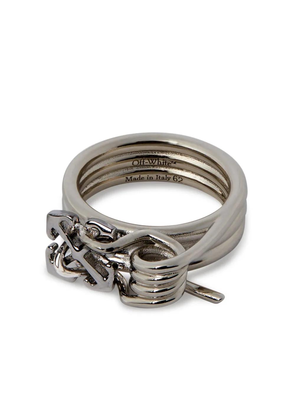 Off-White c/o Virgil Abloh Rings for Men | Online Sale up to Off-White c/o Virgil Abloh Rings for Men | Online Sale up to