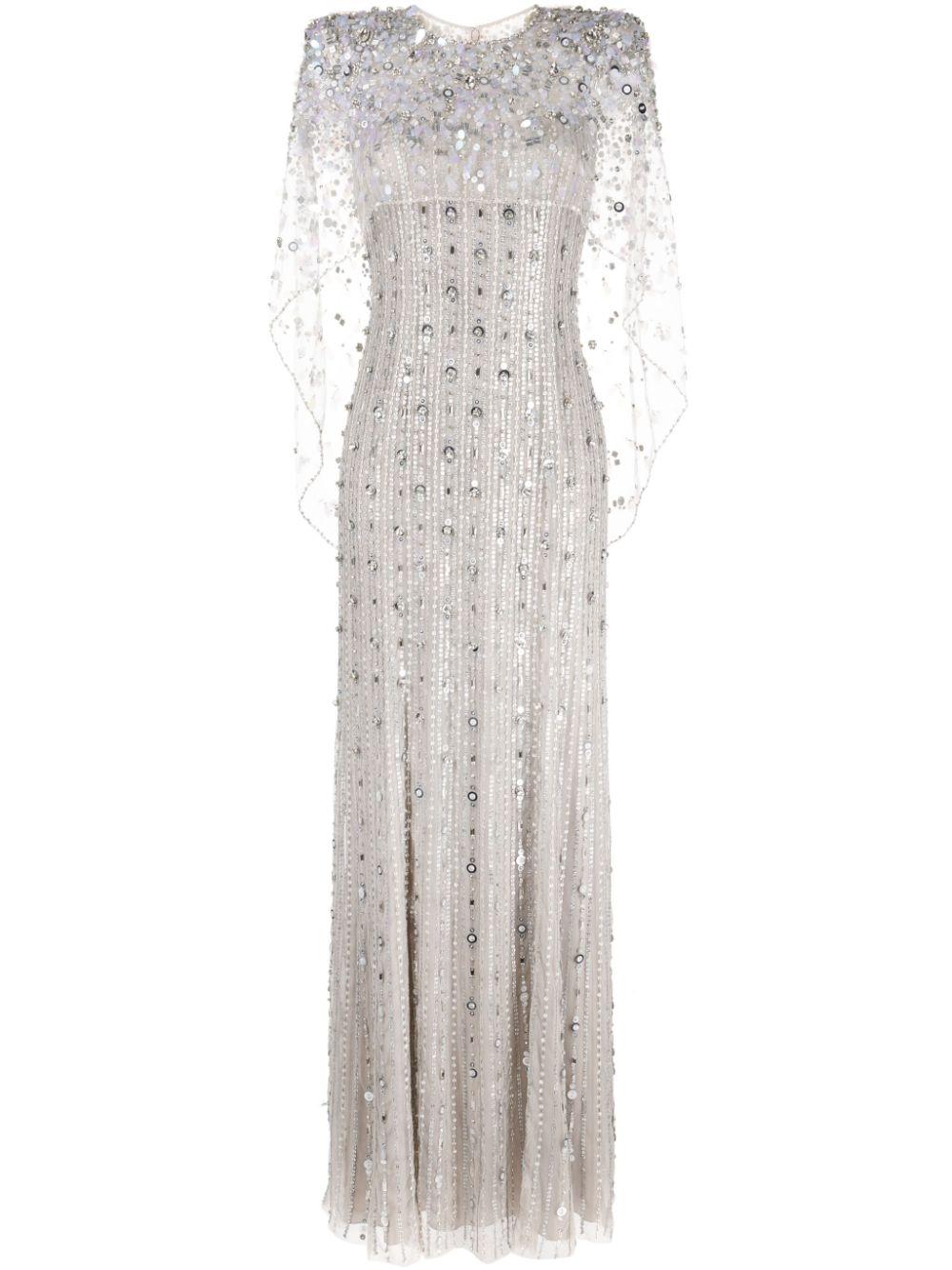 Jenny Packham レディース ホワイト Nettie チュールドレス Jenny Packham レディース ホワイト Nettie チュールドレス