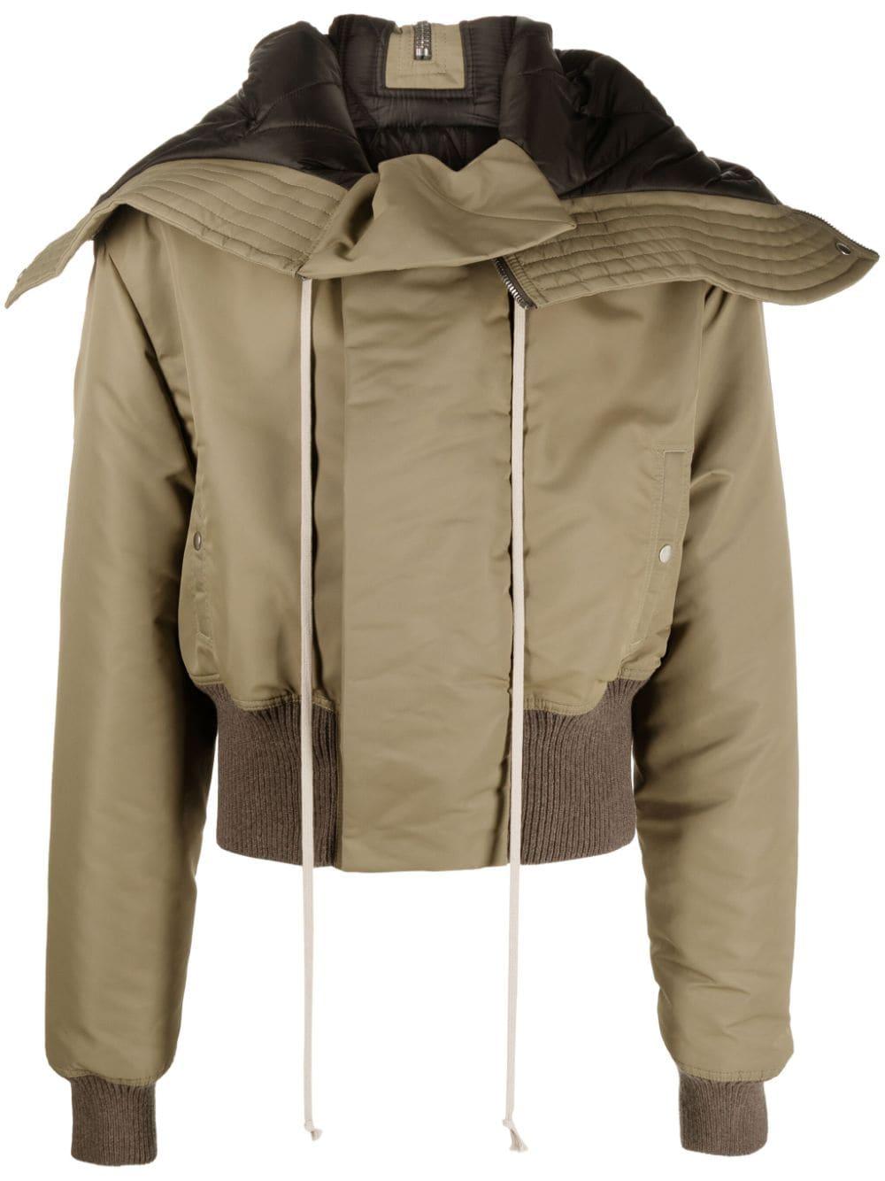 Rick Owens Luxor Alice Parka Jacket in Green for Men | Lyst
