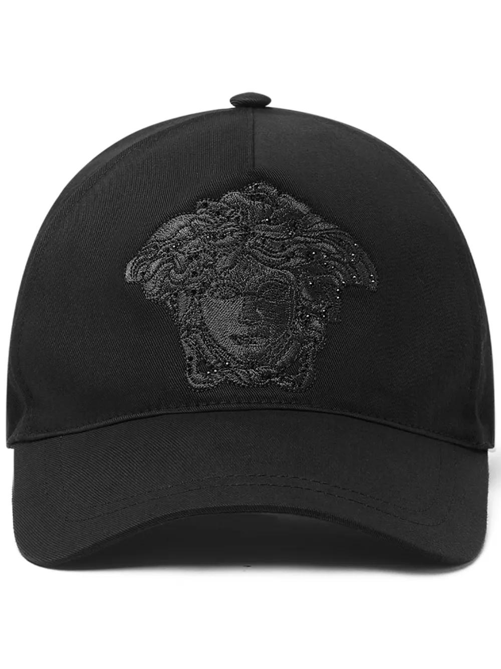 Versace Medusa Cap in Black for Men | Lyst UK