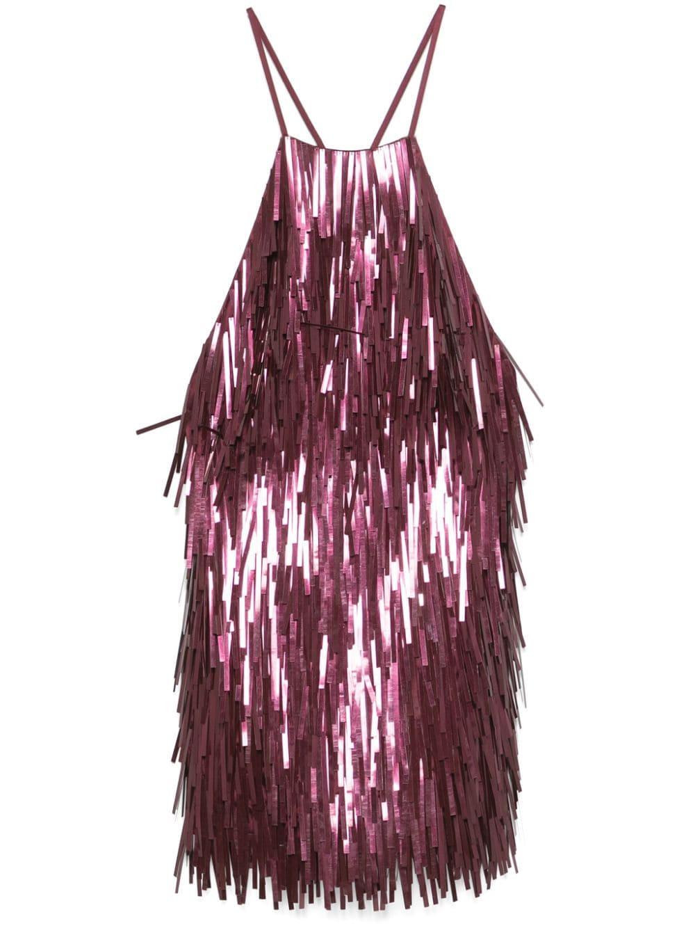 retroféte Romee Mini Dress in Red | Lyst