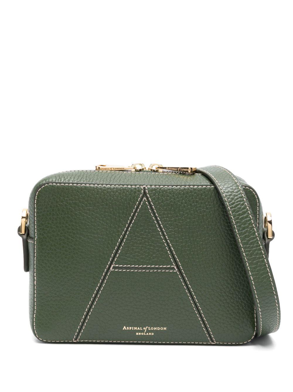 Aspinal of London Camera Crossbody Bag in Green | Lyst