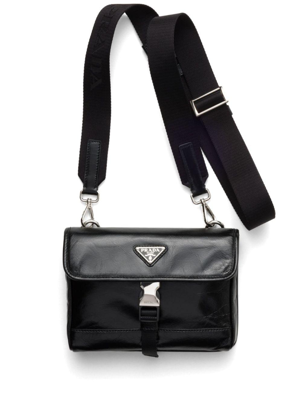 Prada Triangle-Logo Smartphone Case in Black for Men | Lyst