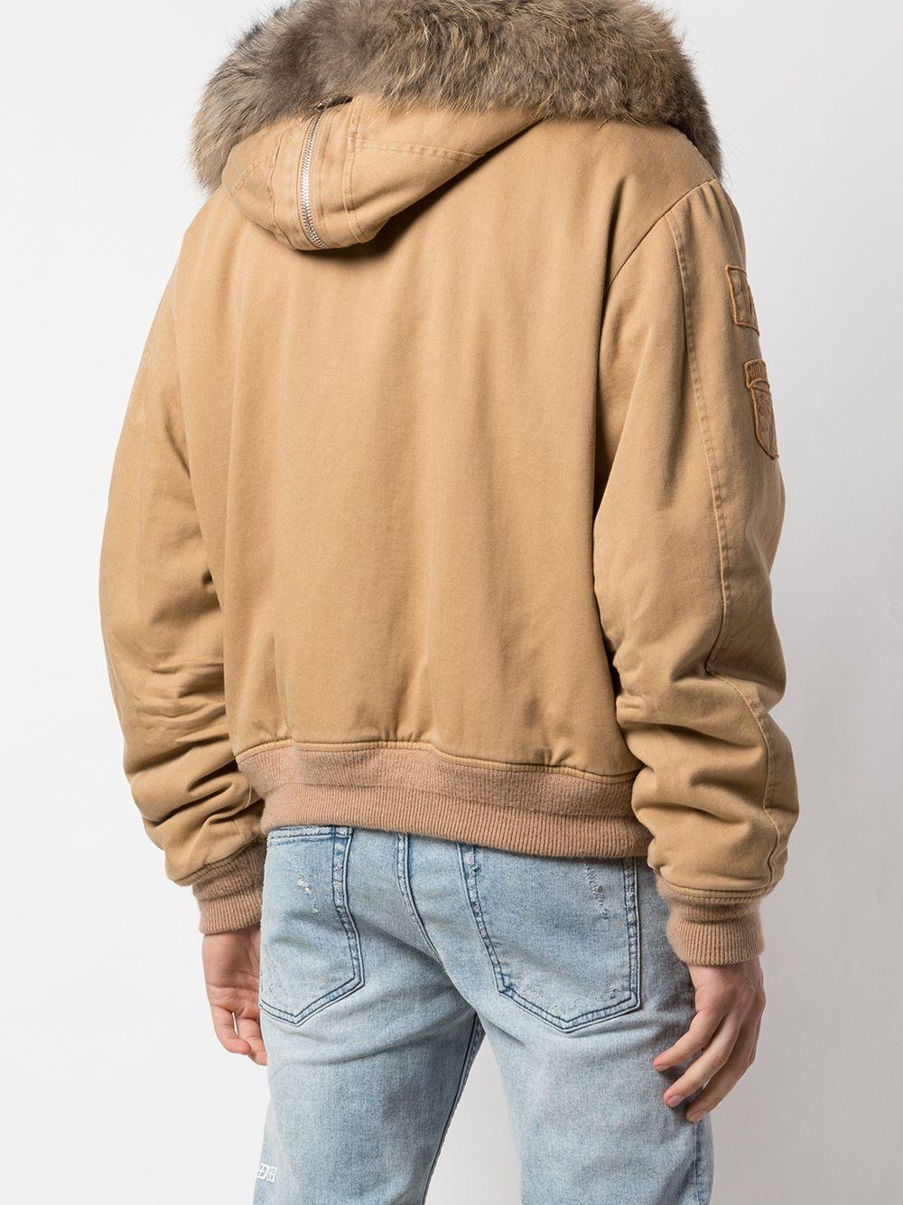 Buy flight jacket with fur hood cheap online