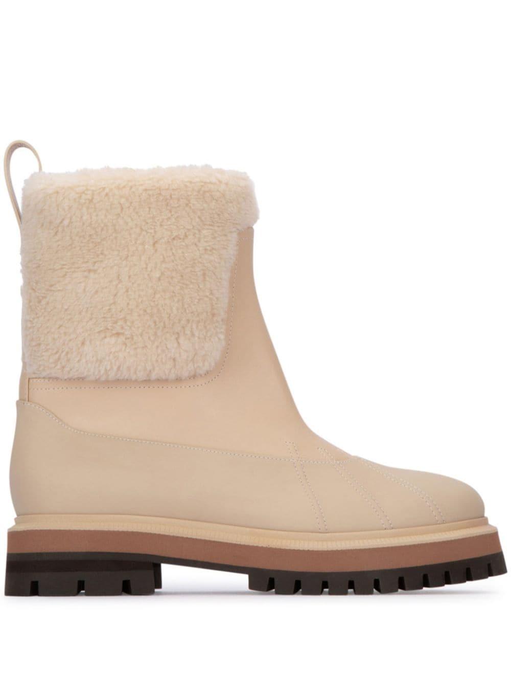 Loro Piana Regent Boots in Natural | Lyst
