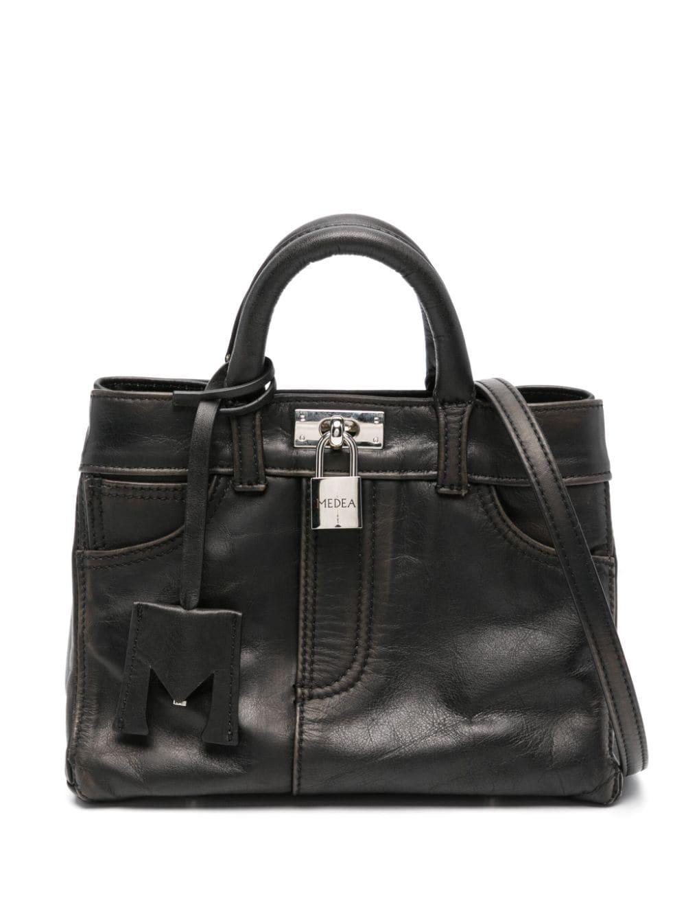 MEDEA Small Nina Tote Bag in Black | Lyst