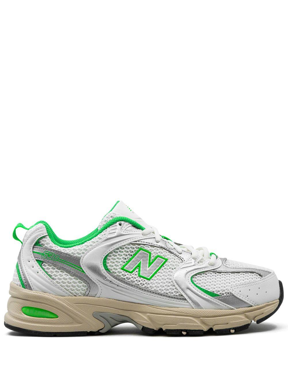 New Balance 350 'white' Low-top Sneakers in Green for Men | Lyst UK