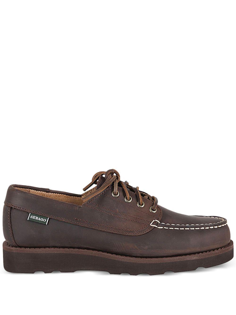 Sebago Leather Brogues in Brown for Men | Lyst