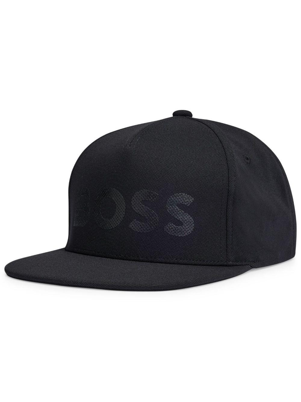 BOSS Logo-Print Cap in Blue for Men | Lyst UK