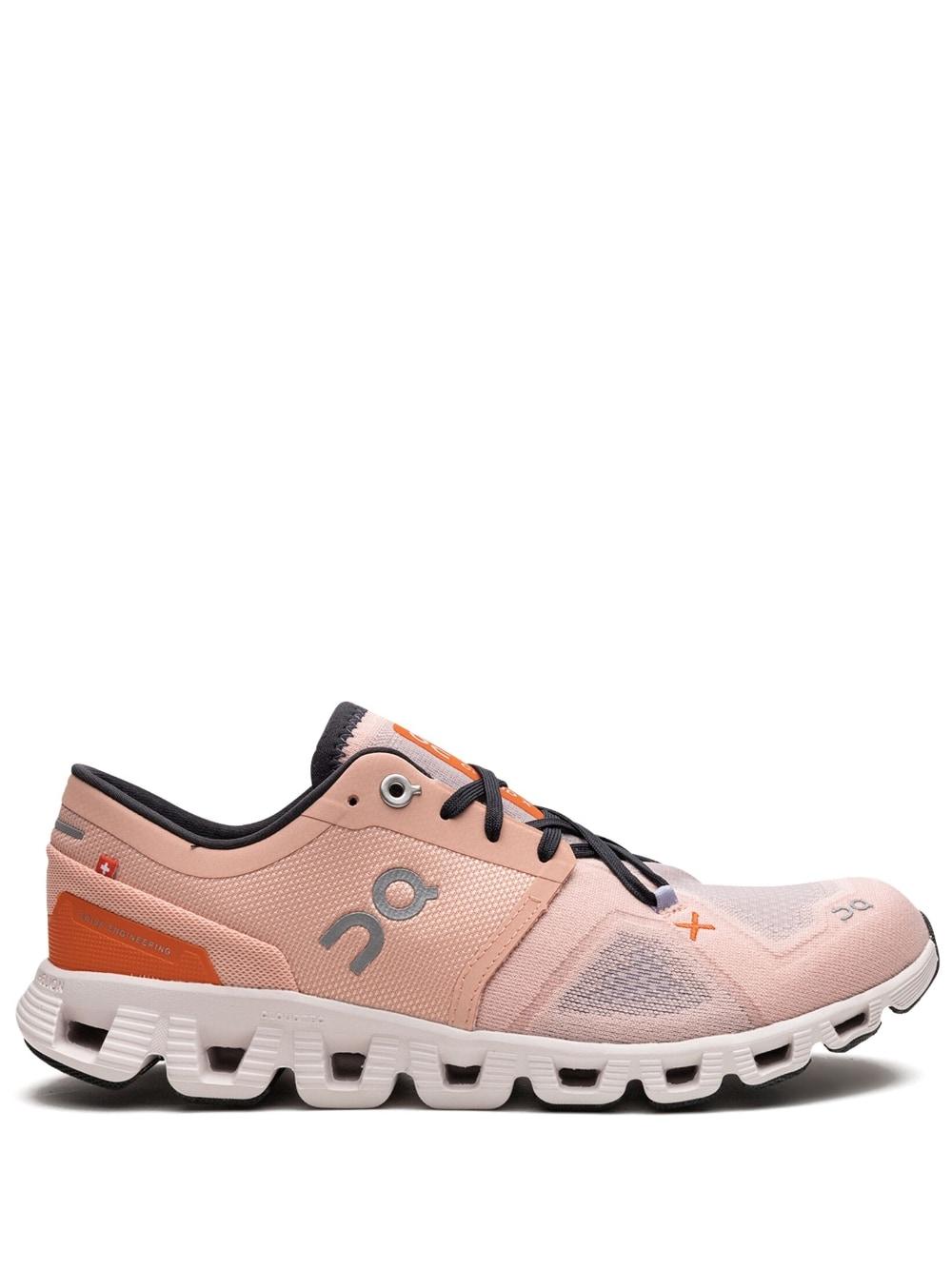On Running Cloud X 3 Running Shoe in Pink | Lyst Canada