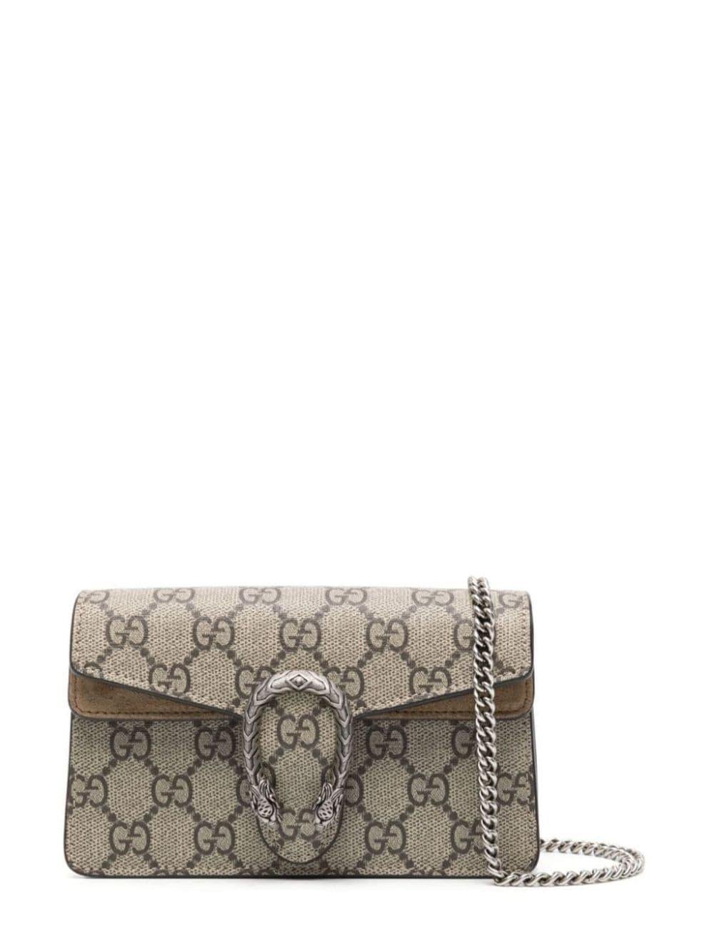 Gucci Mini Dionysus Shoulder Bag in Gray | Lyst