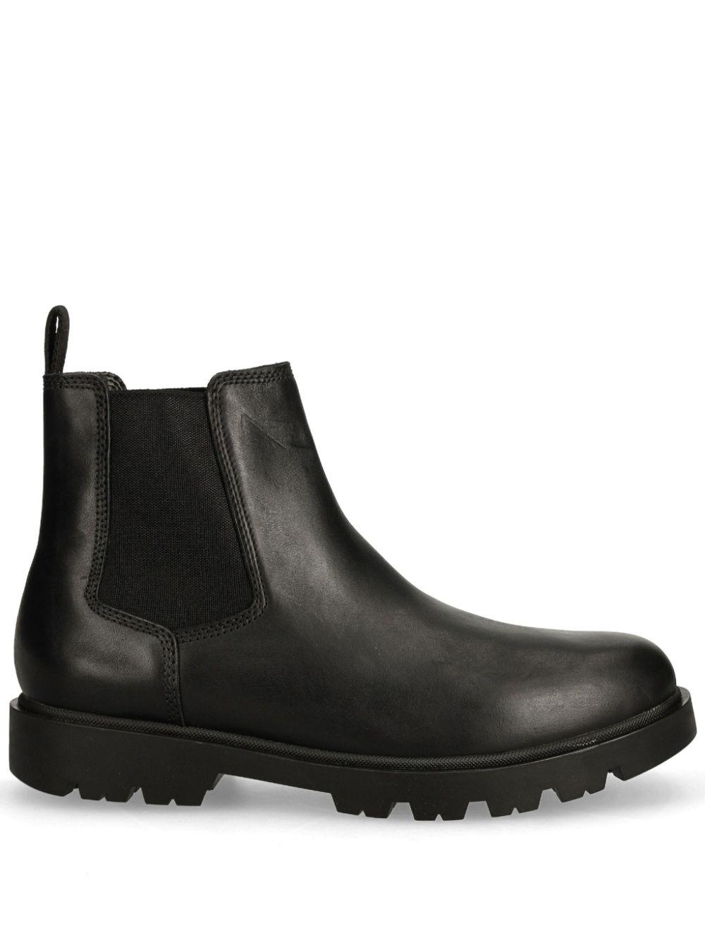 BOSS Ankle-Length Boots in Black for Men | Lyst