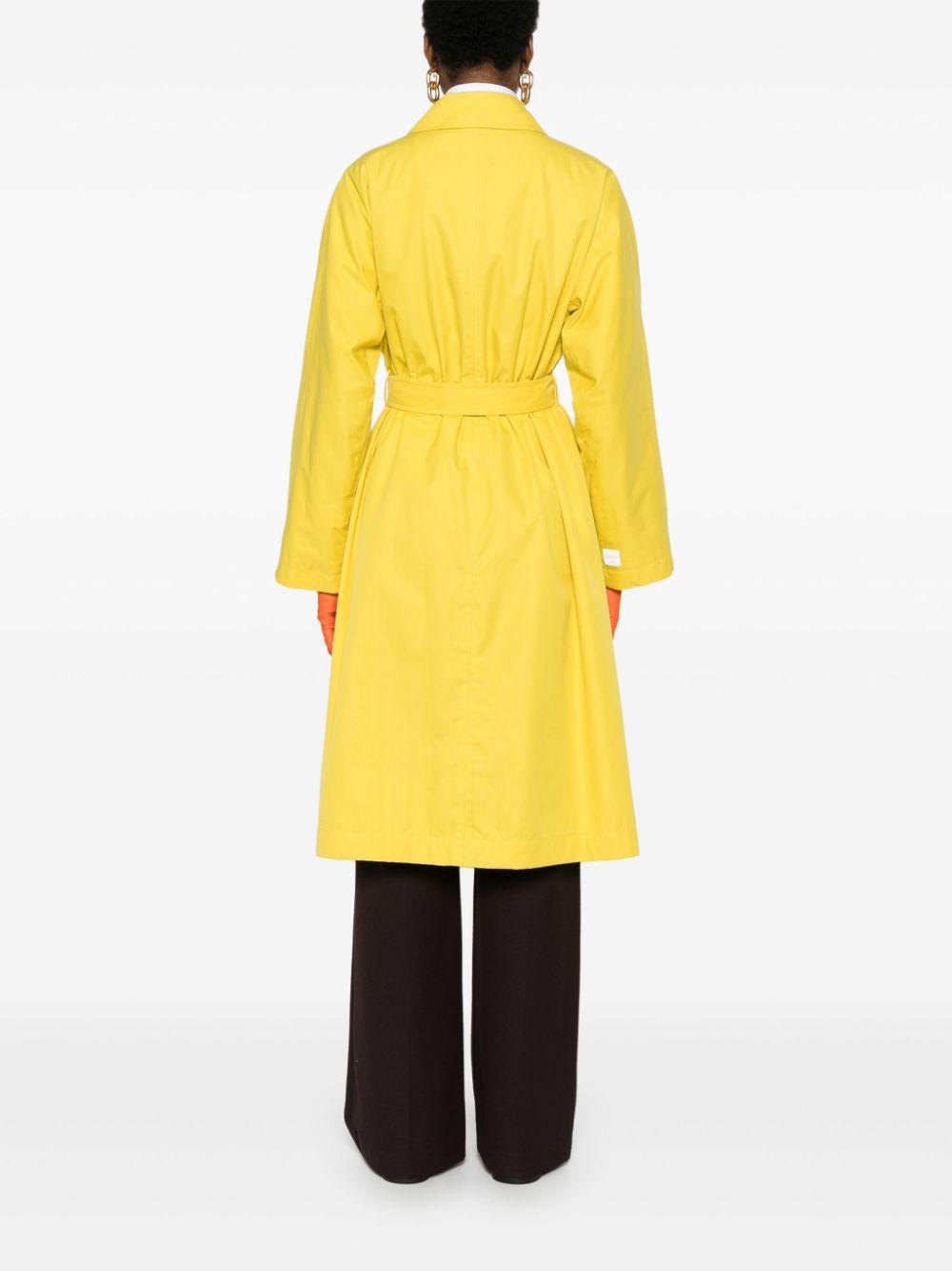 Max Mara レディース イエロー トレンチコート コート Max Mara レディース イエロー トレンチコート コート