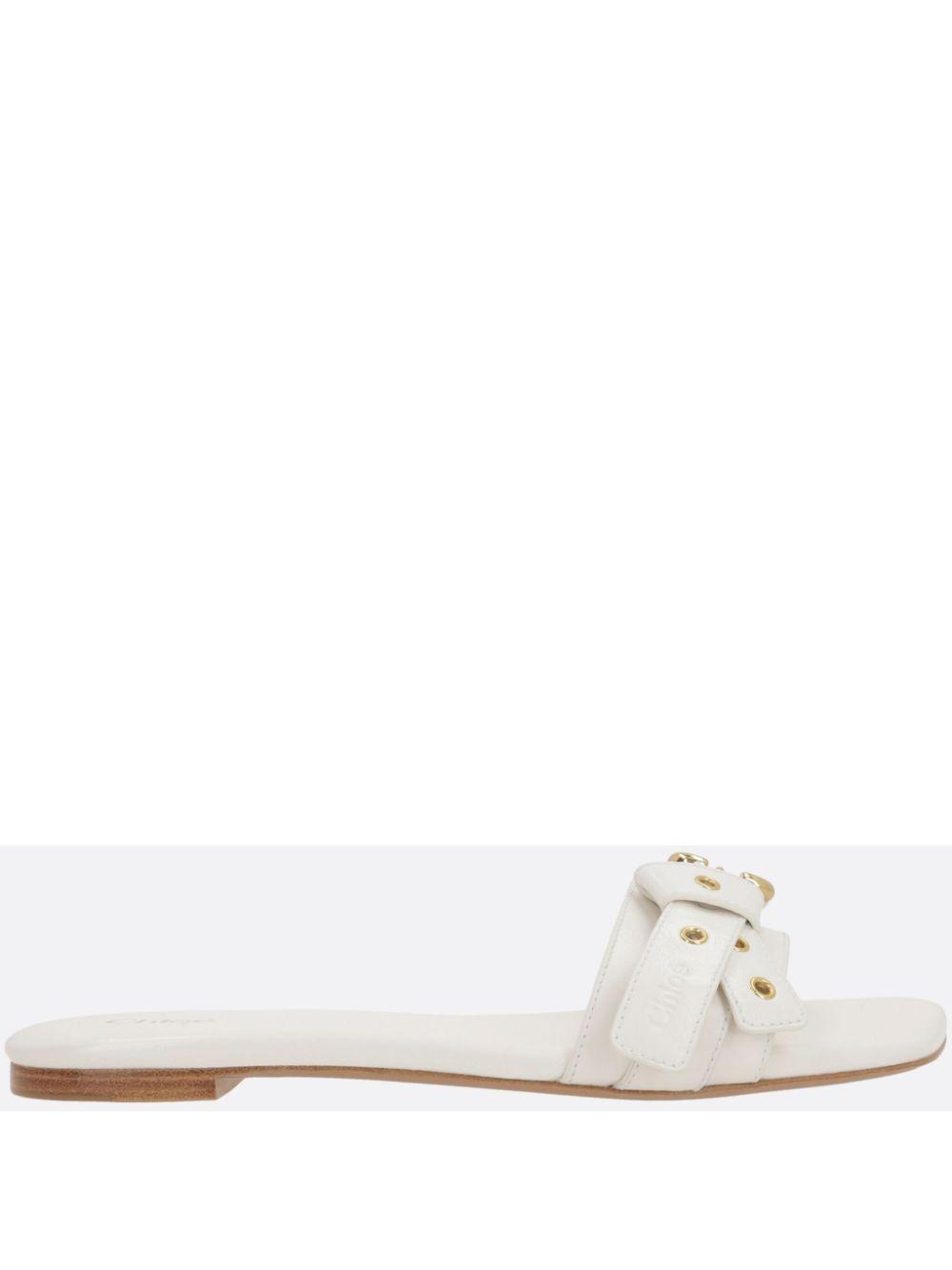 Chloé Mae Sandals in White | Lyst