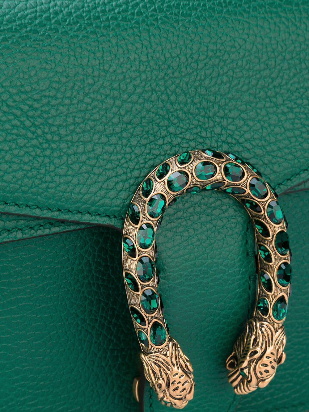 Green Gucci Dionysus Bag | semashow.com
