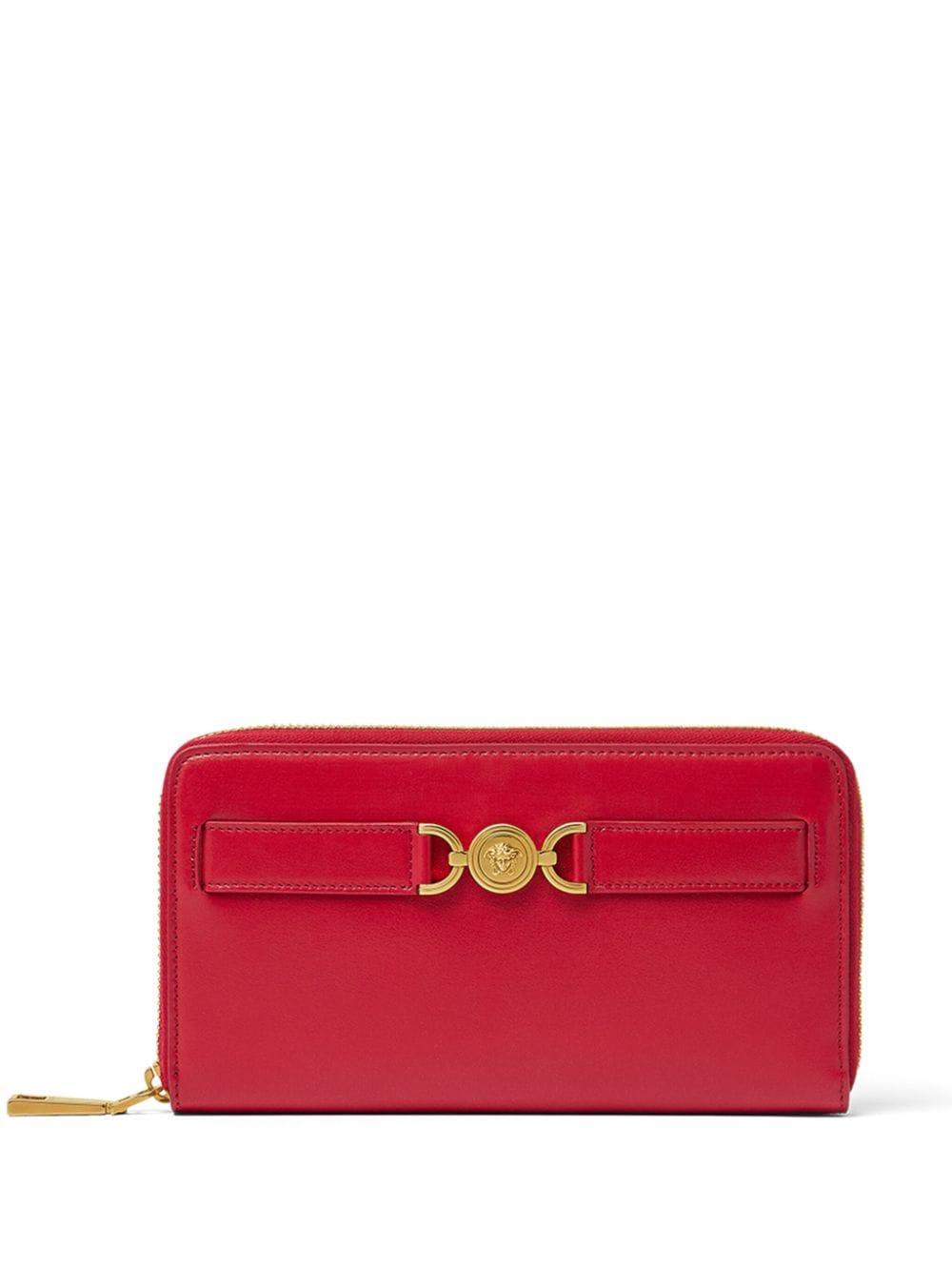 Versace Medusa '95 Wallet in Red | Lyst UK