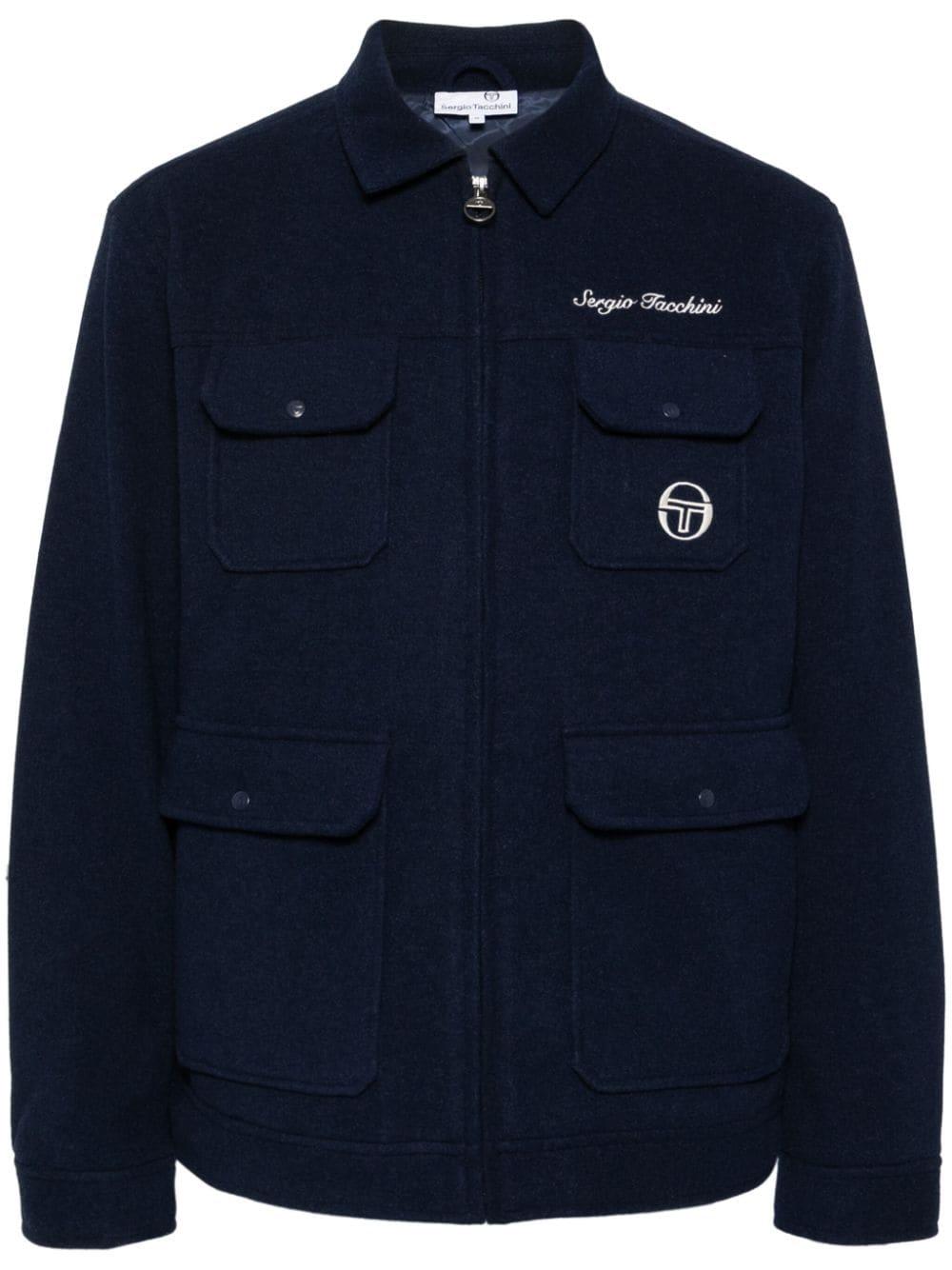 Sergio Tacchini Henri Field Jacket in Blue for Men | Lyst